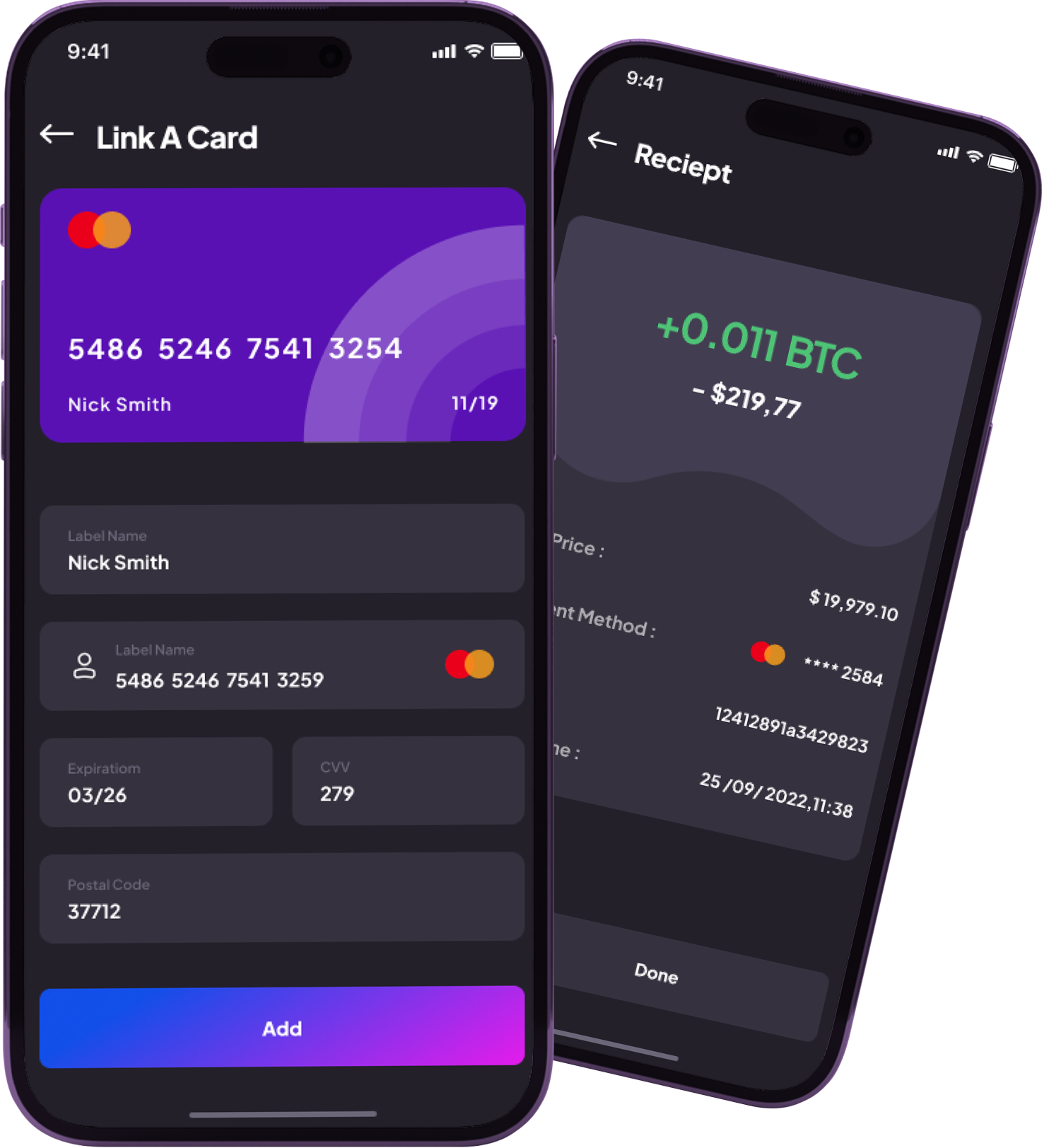 Crypto Wallet App - BRICS